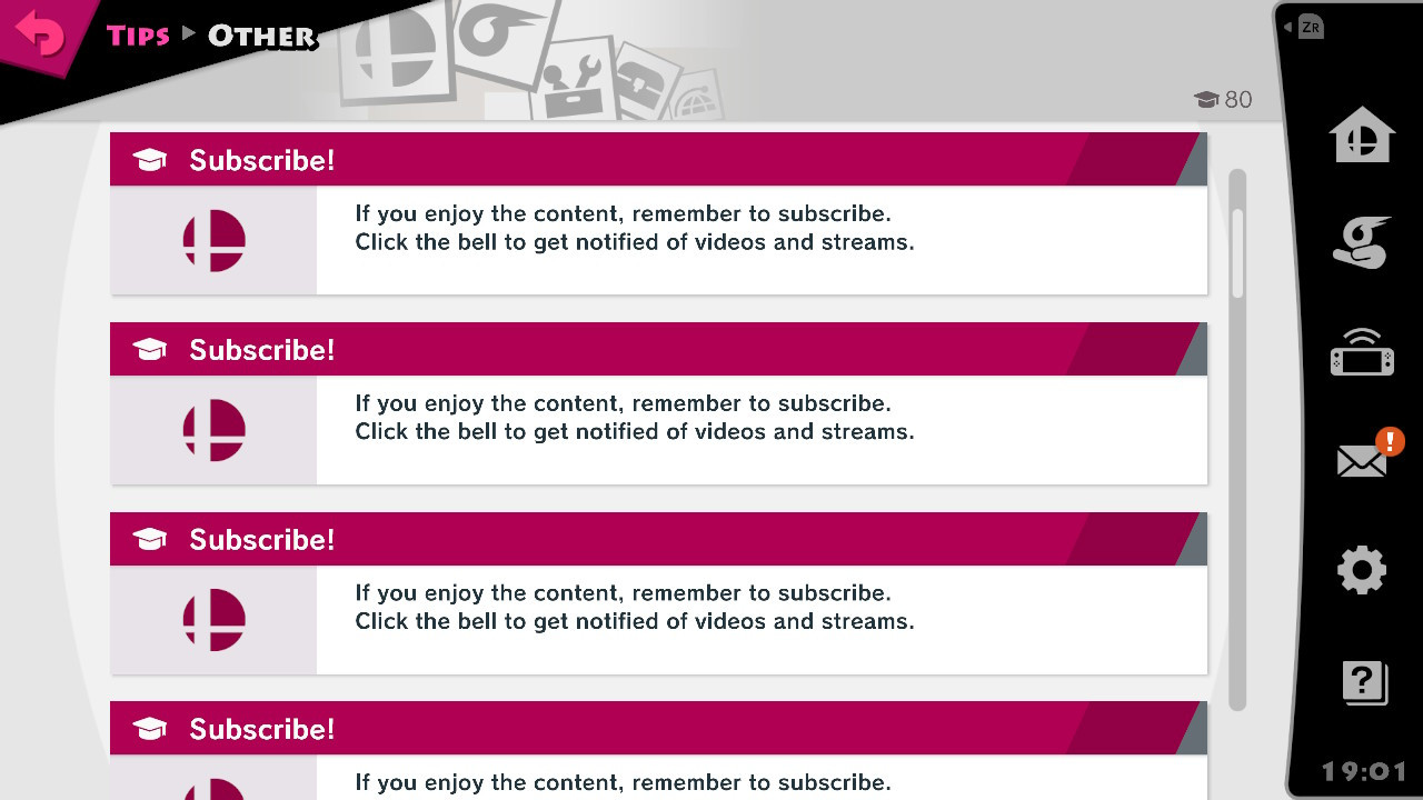 "Subscribe!" Load Screen Promotion Mod for Super Smash Bros. Ultimate ...