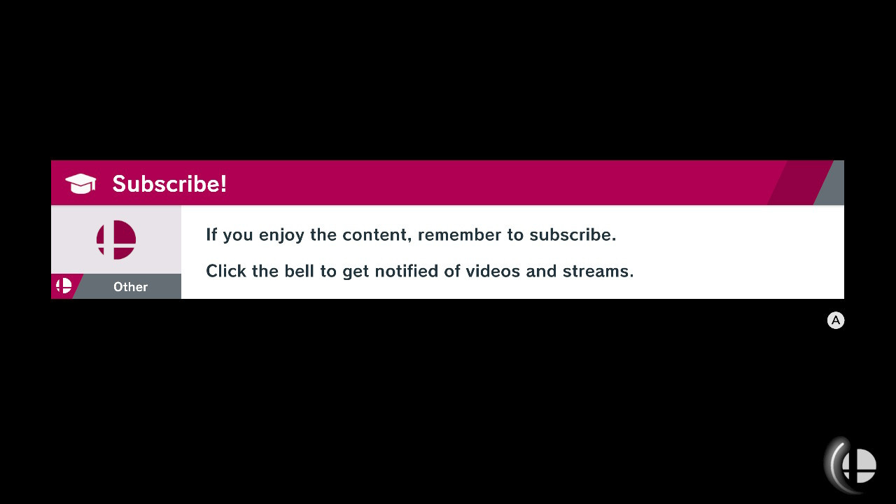 "Subscribe!" Load Screen Promotion Mod for Super Smash Bros. Ultimate ...