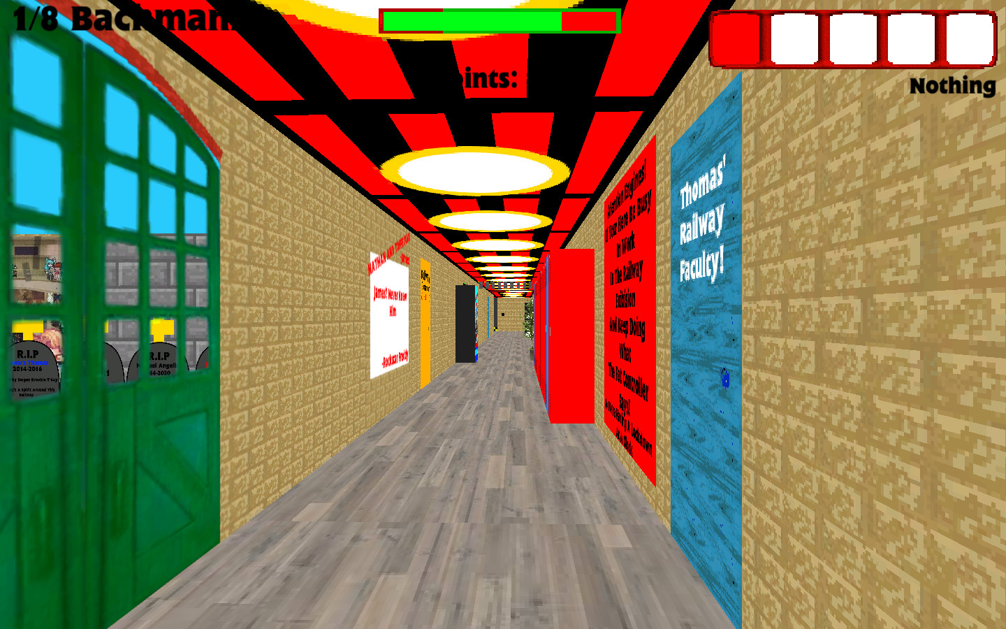 James' Skits Of Railway Chaos! Mod for Baldi's Basics | Baldi Mods