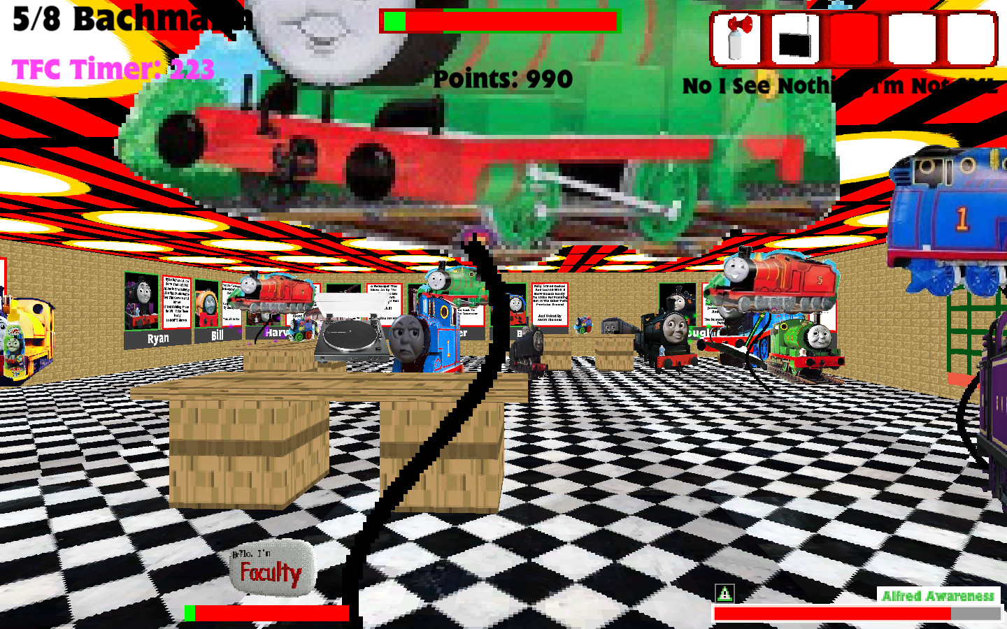 James' Skits Of Railway Chaos! Mod for Baldi's Basics | Baldi Mods