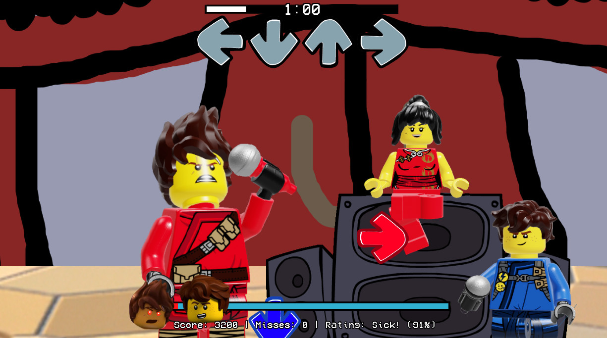 Ninja Night Funkin' Mod for Friday Night Funkin' | FNF Mods