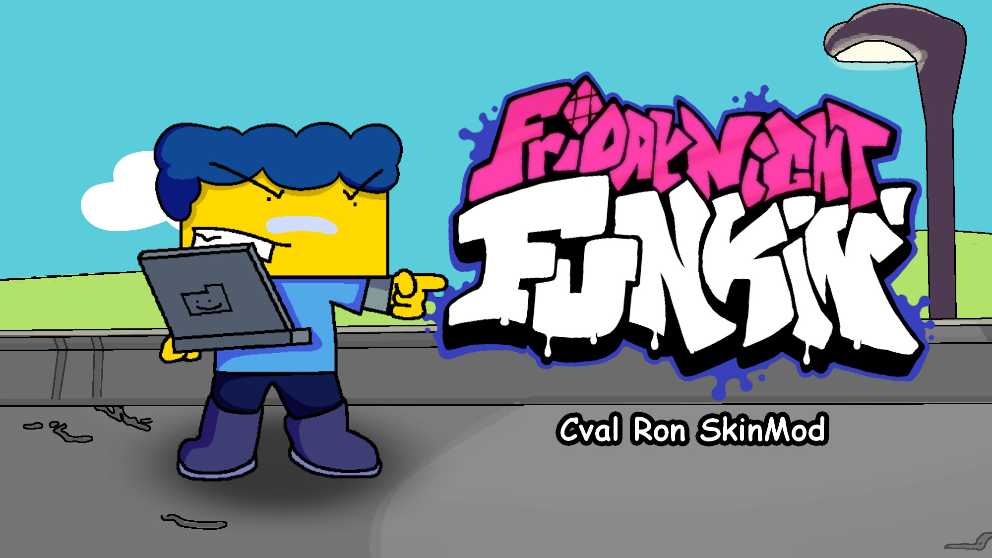 Cval Ron SkinMod [Friday Night Funkin'] [Mods]
