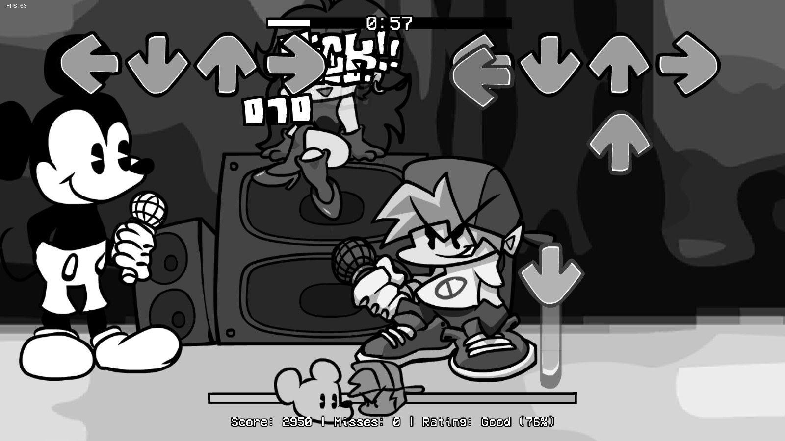 Shorts Mickey Mouse ReSkins Pack Mod for Friday Night Funkin' | FNF Mods