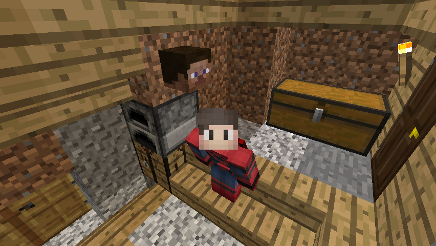 Spiderman MCU but without the mask [Minecraft] [Mods]