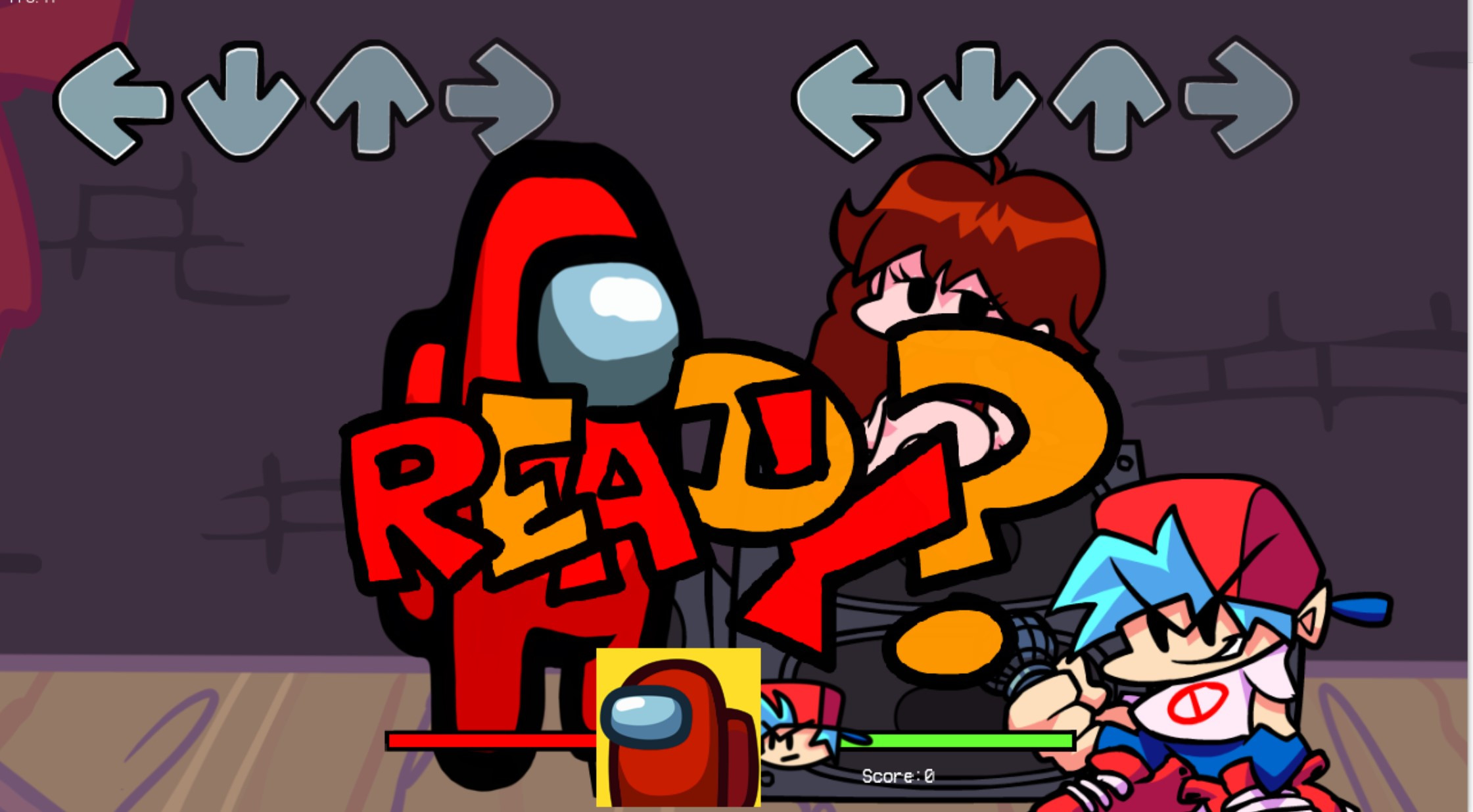 vs red among us guy [Friday Night Funkin'] [Mods]