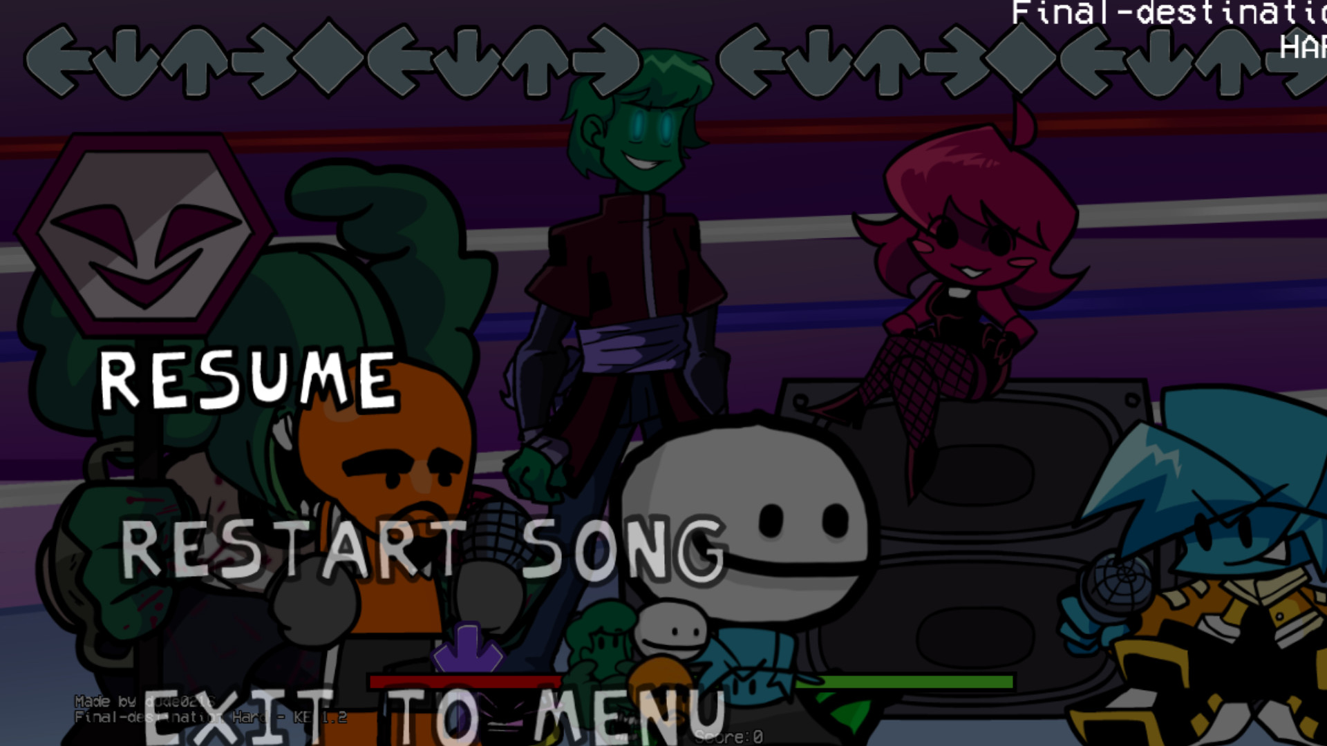 Shaggy x Matt x Tricky x Bob Minus Fanmade [Friday Night Funkin'] [Mods]