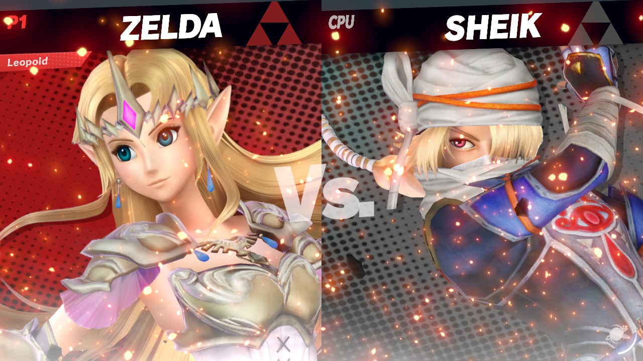 Hyrule Warriors Zelda and Sheik Mod for Super Smash Bros. Ultimate ...