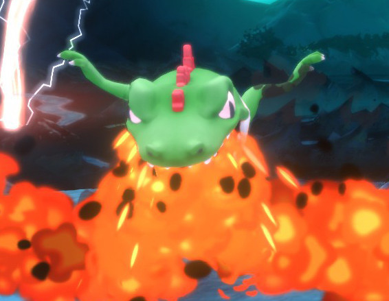 Yoshi Reptar [Nickelodeon All-Star Brawl] [Mods]