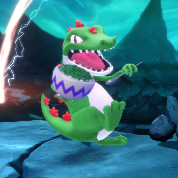 Yoshi Reptar [Nickelodeon All-Star Brawl] [Mods]