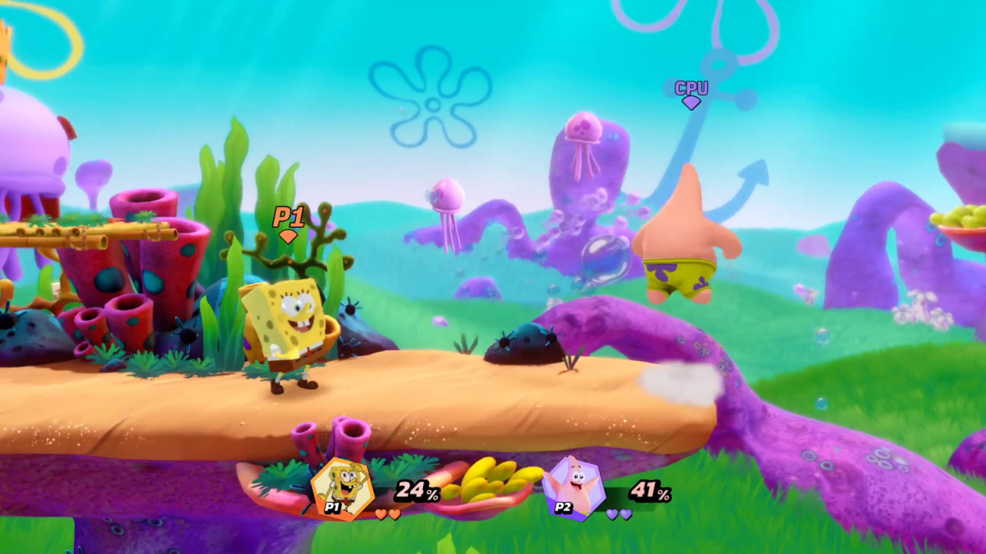 SpongeBob - Season 1 Palette Mod for Nickelodeon All-Star Brawl | NASB Mods