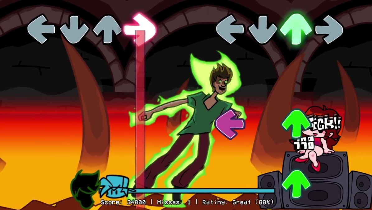 Astral Calamity and Talladega in 4k Mod for Friday Night Funkin' | FNF Mods