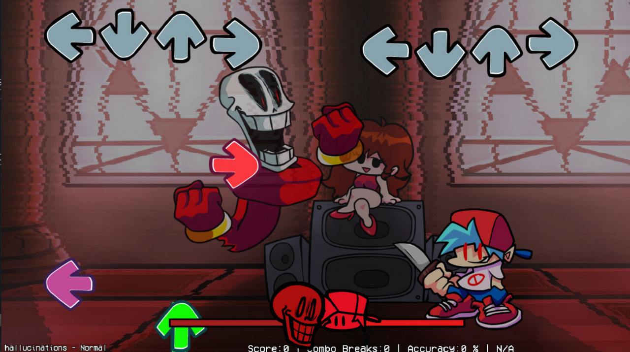 FNF X DUSTTALE DUBLADO EM PT-BR Mod for Friday Night Funkin' | FNF Mods