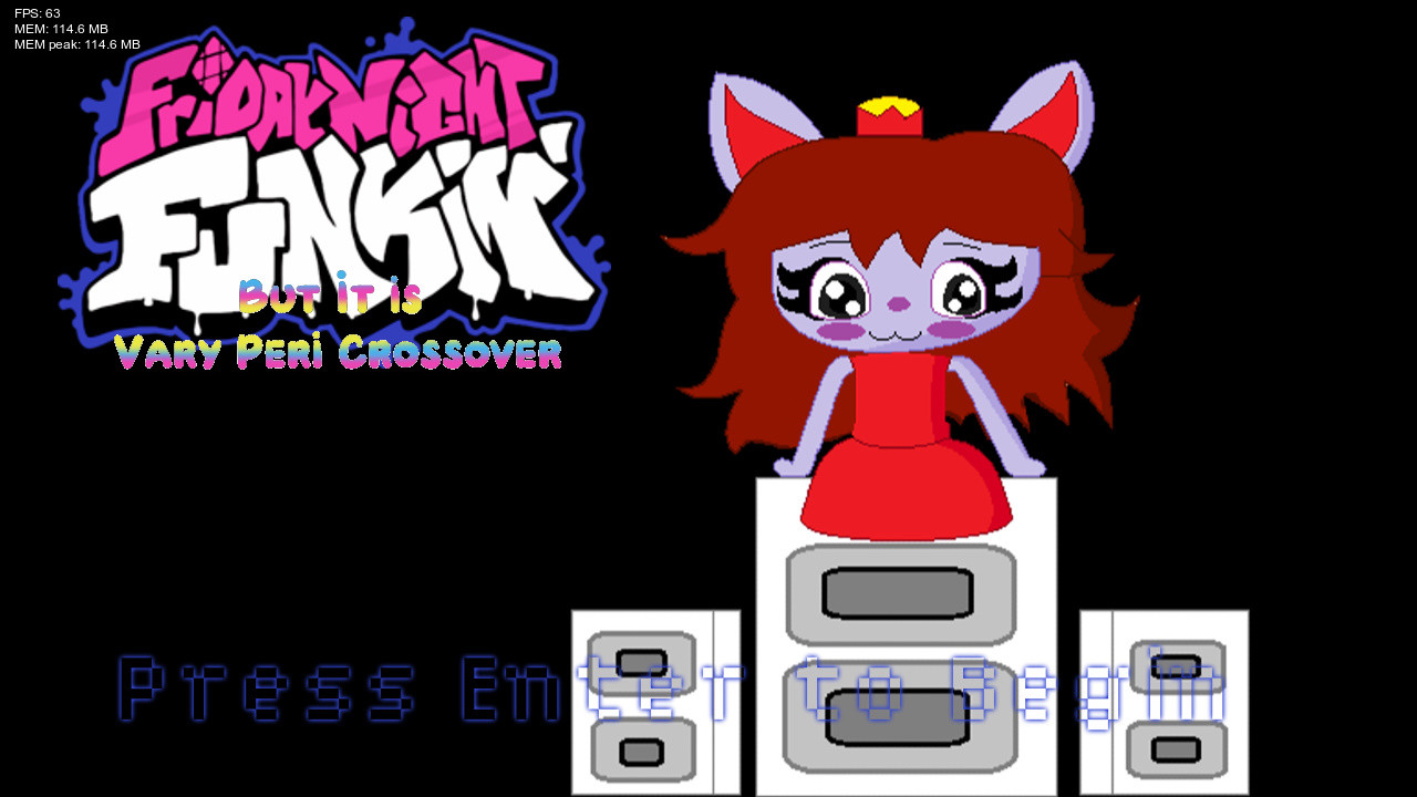 FNF But it is Vary Peri Crossover [Friday Night Funkin'] [Mods]