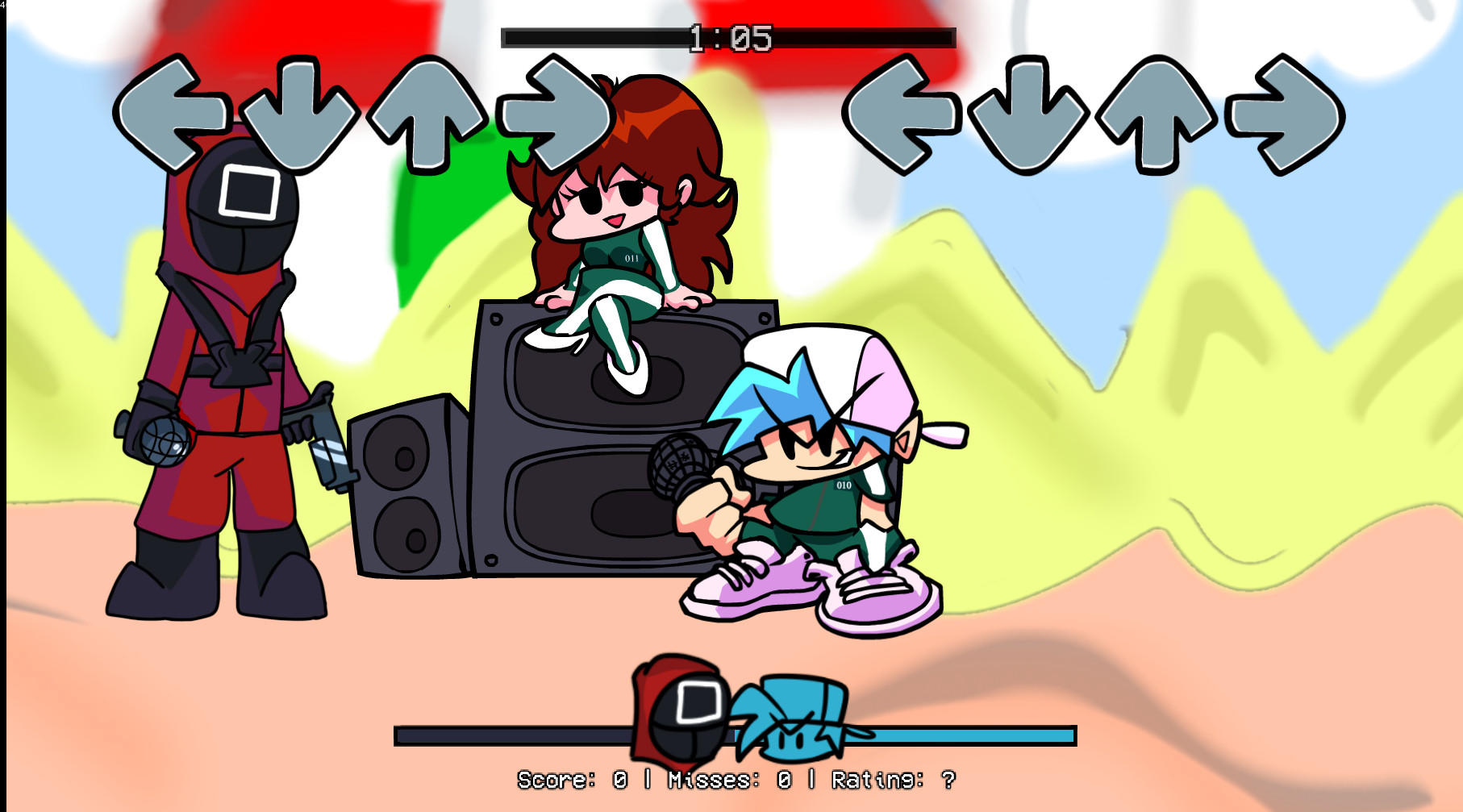 Friday Night Funkin Squid Game Mod [Friday Night Funkin'] [Mods]