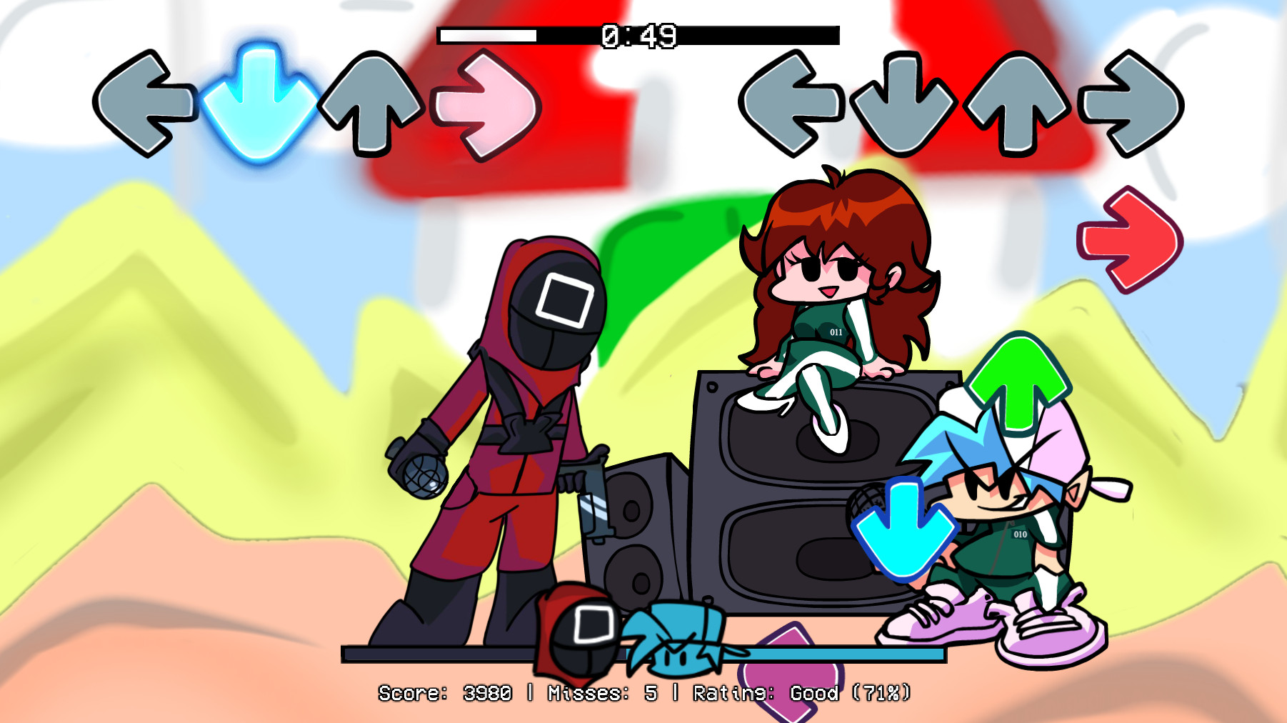 Friday Night Funkin Squid Game Mod [Friday Night Funkin'] [Mods]