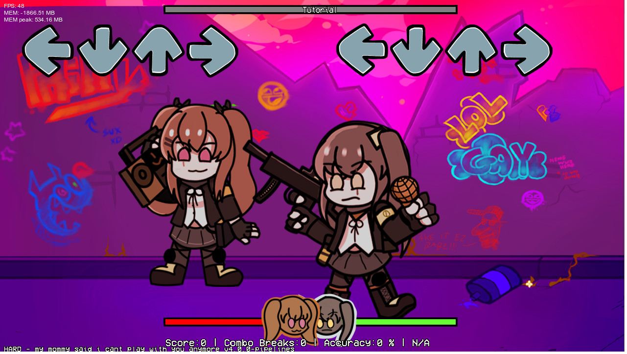 Friday Night Shooting-week 1 Re-skin Mod for Friday Night Funkin' | FNF ...