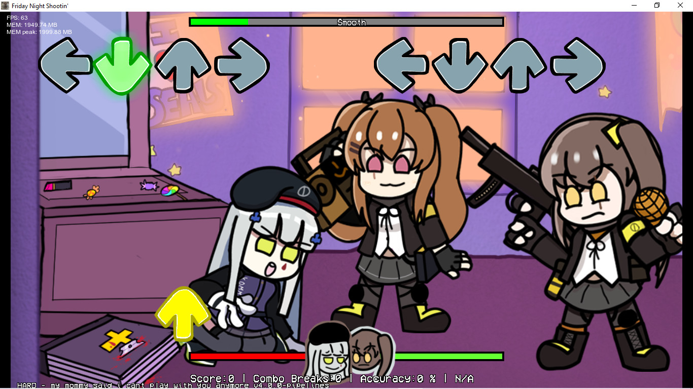 Friday Night Shooting-week 1 Re-skin [Friday Night Funkin'] [Mods]