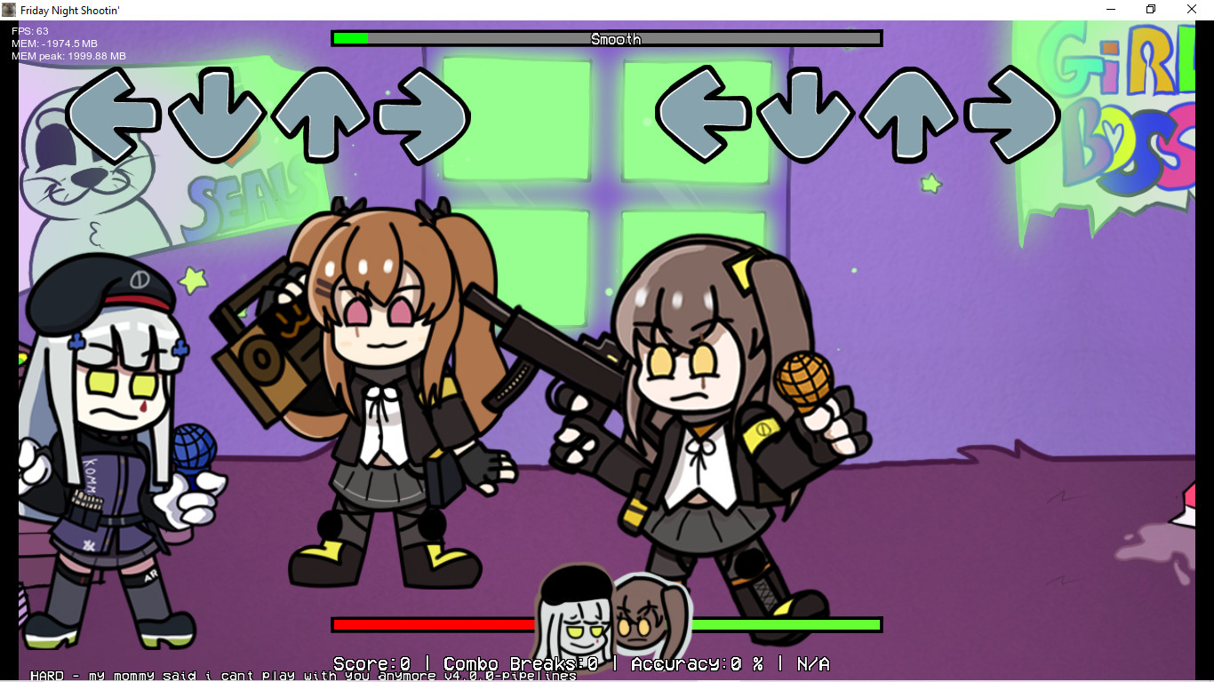 Friday Night Shooting-week 1 Re-skin Mod for Friday Night Funkin' | FNF ...