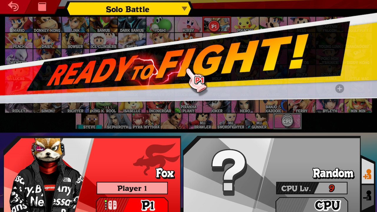 Drip Fox UI Mod for Super Smash Bros. Ultimate | SSBU Mods