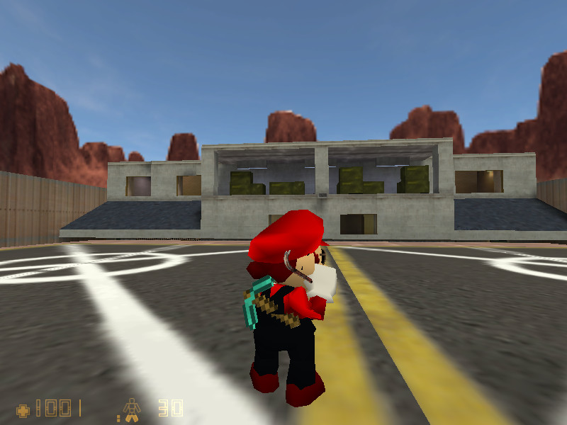 WTF Mario 64 Playermodel [Half-Life] [Mods]