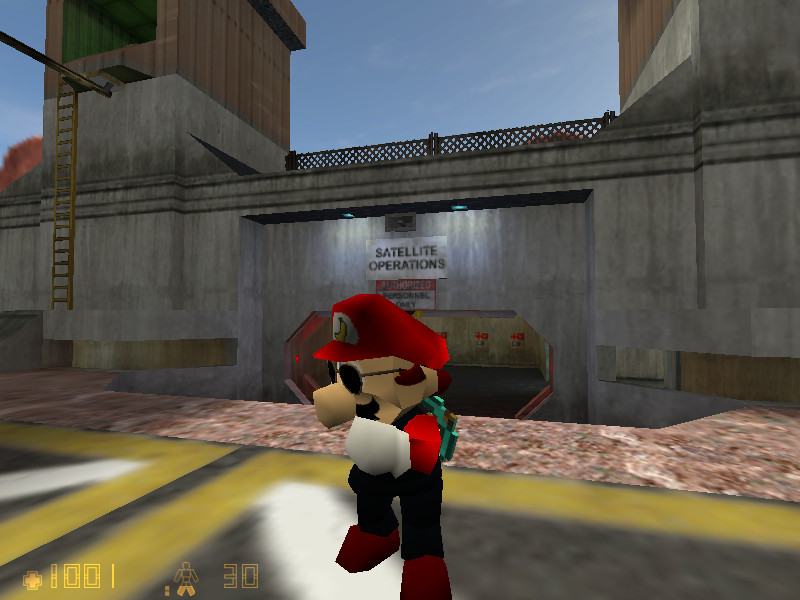 WTF Mario 64 Playermodel [Half-Life] [Mods]