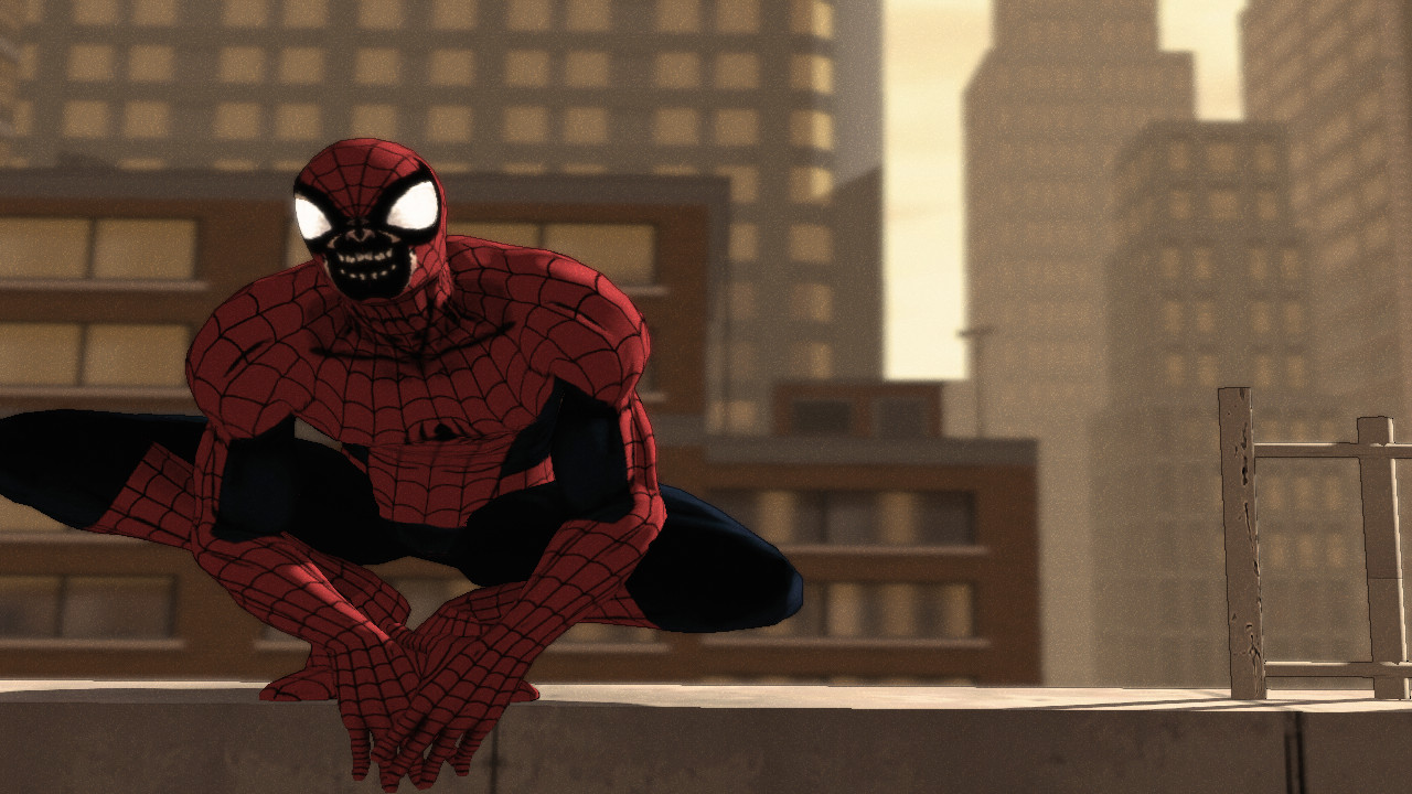 Marvel Zombies Spider-Man [Spider-Man: Shattered Dimensions] [Mods]