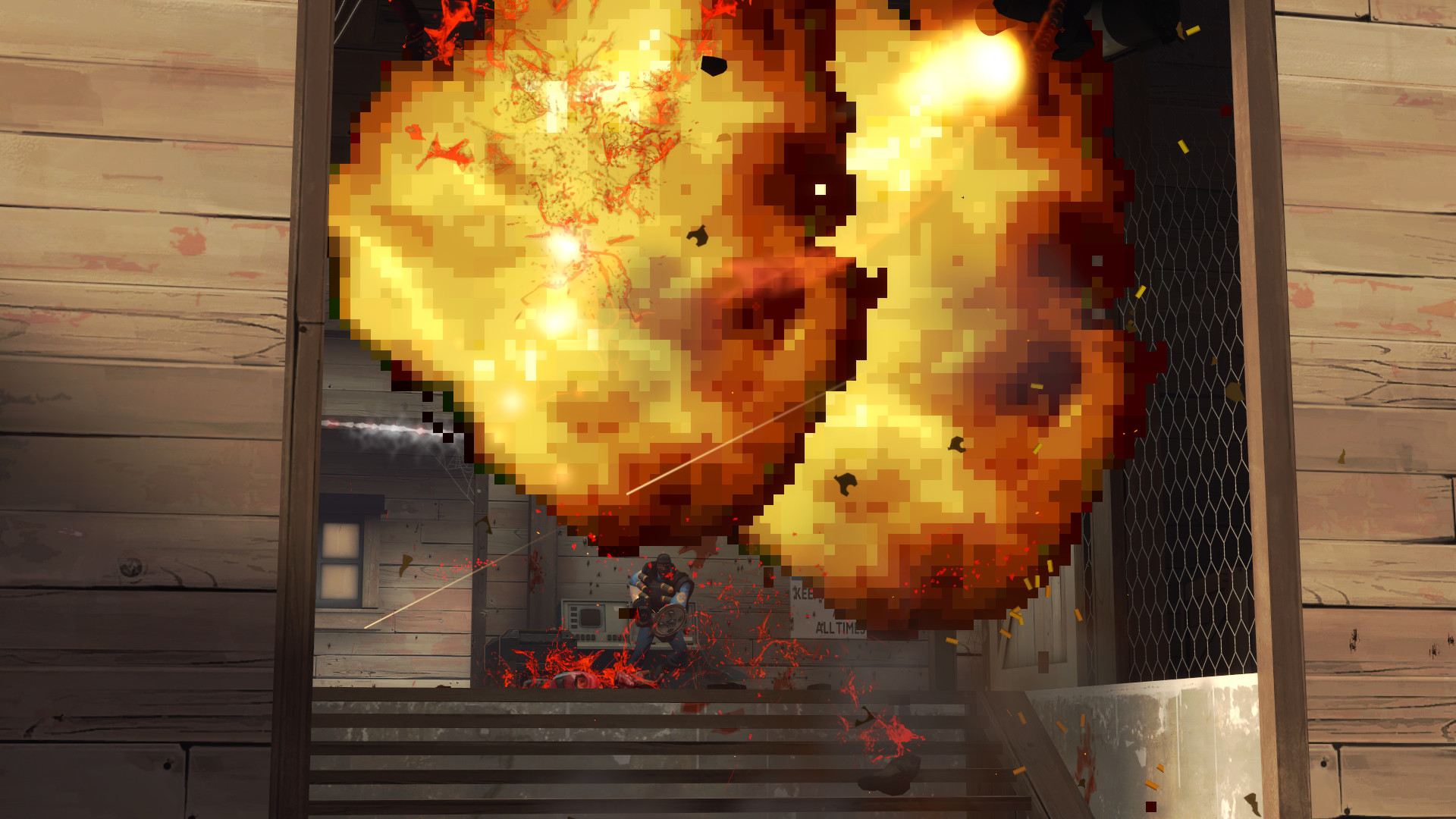 Deltarune Explosion for Double Donk Mod for Team Fortress 2 | TF2 Mods