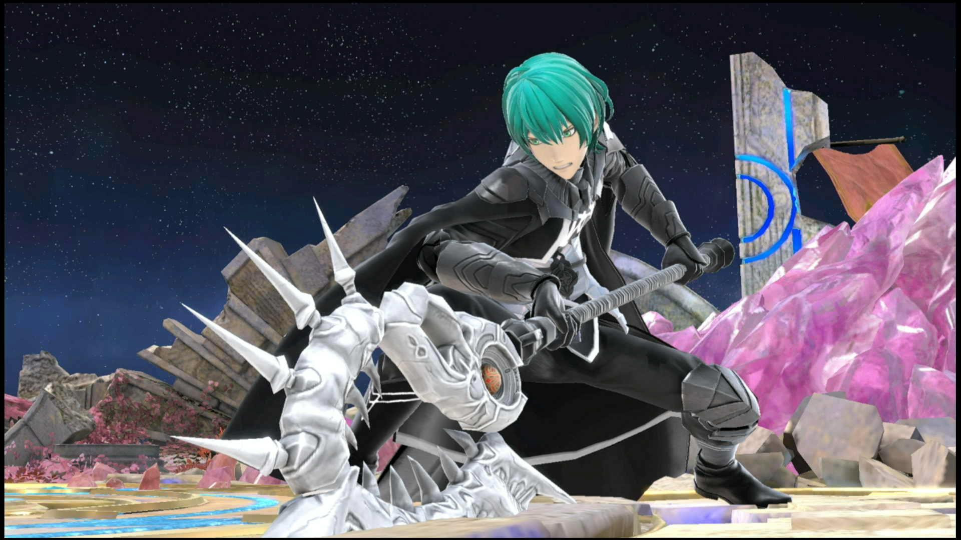 Black and White Byleth (Male) Mod for Super Smash Bros. Ultimate | SSBU ...