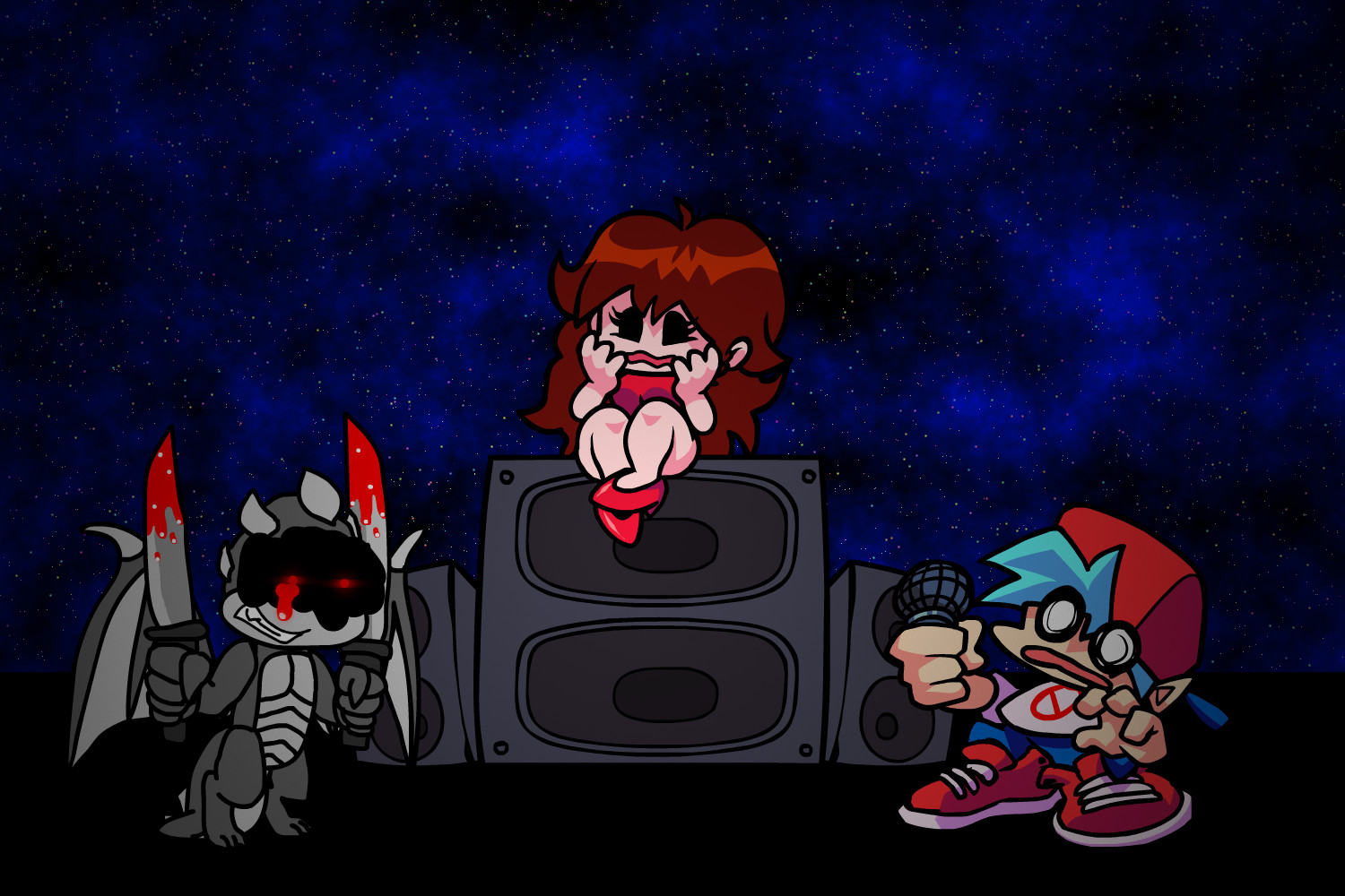 simon kippy over pico [Friday Night Funkin'] [Mods]