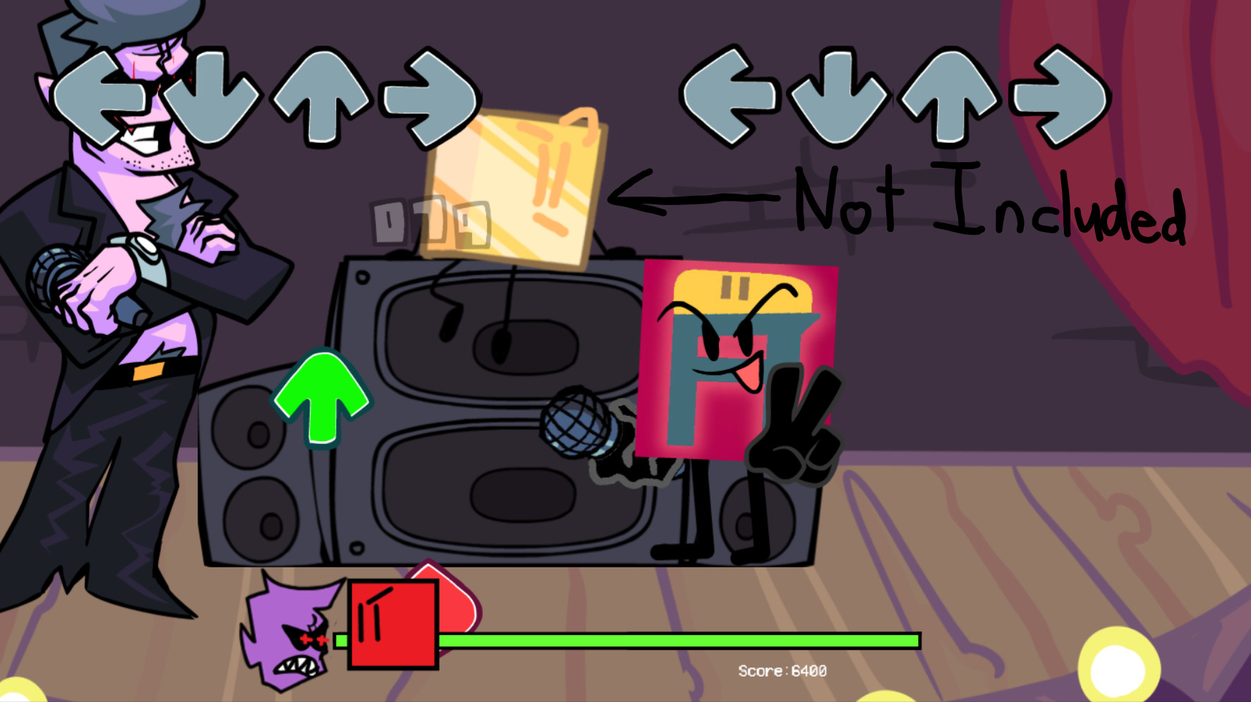 Anima Over BF (FLA FILES) Mod for Friday Night Funkin' | FNF Mods