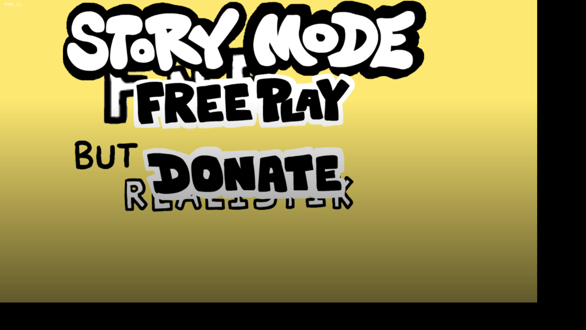 FNF but it's so real Mod for Friday Night Funkin' | FNF Mods