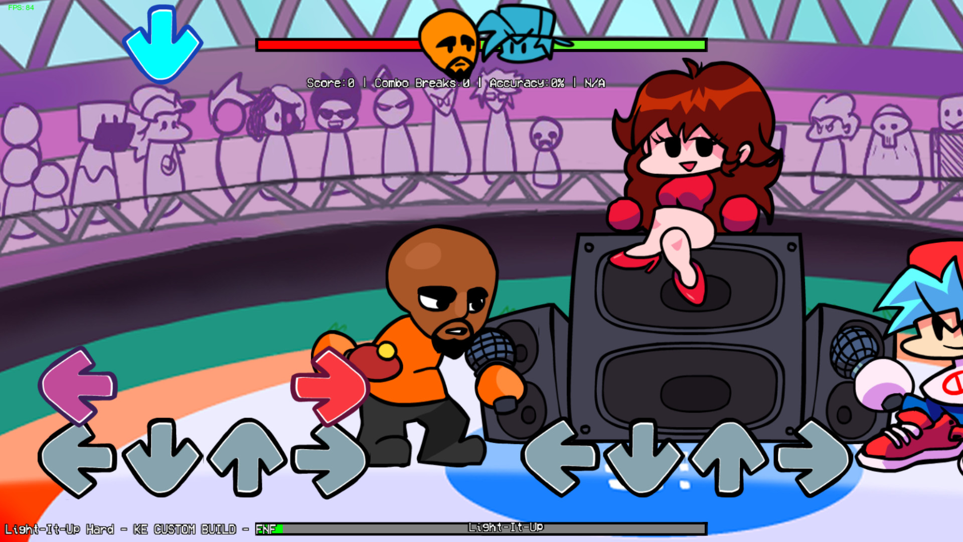 Okay I pull up over light it up [Friday Night Funkin'] [Mods]