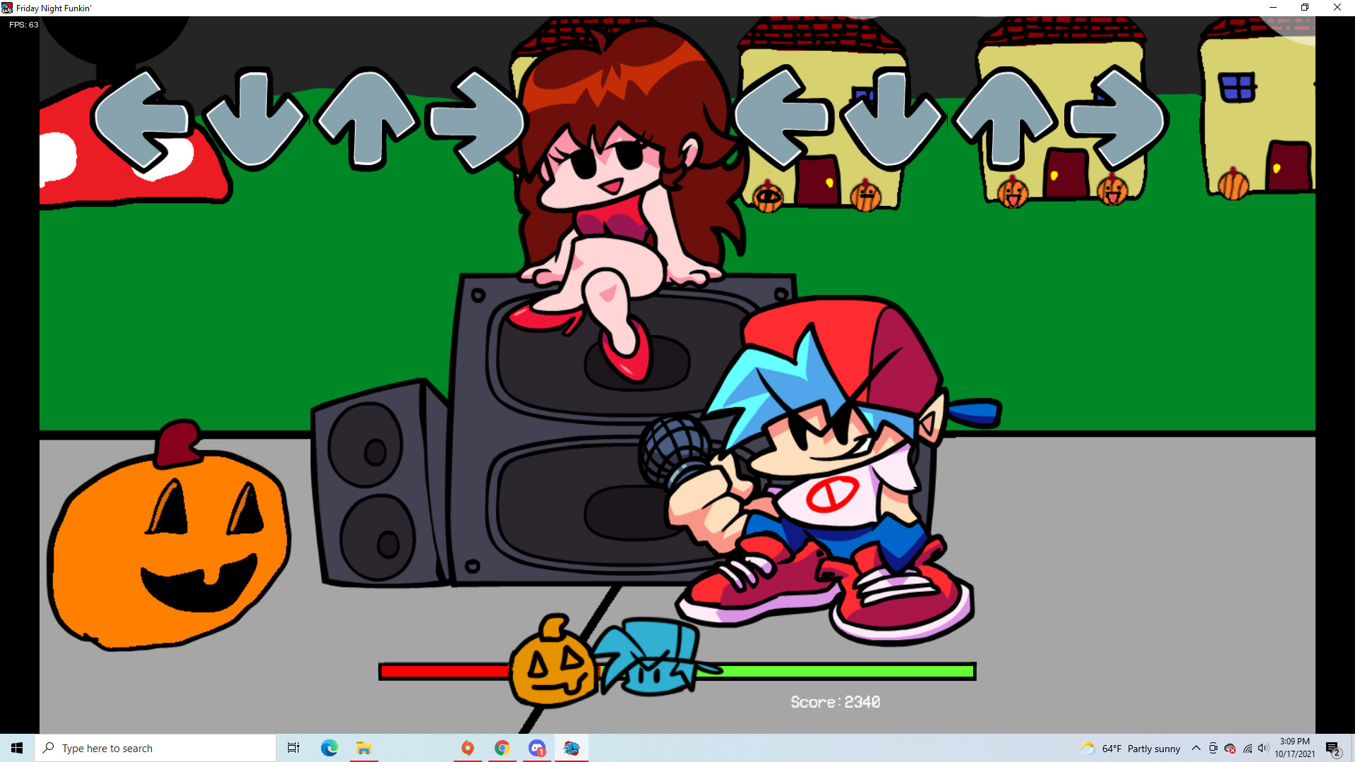 VS PAINT 3D PUMPKIN [Friday Night Funkin'] [Mods]