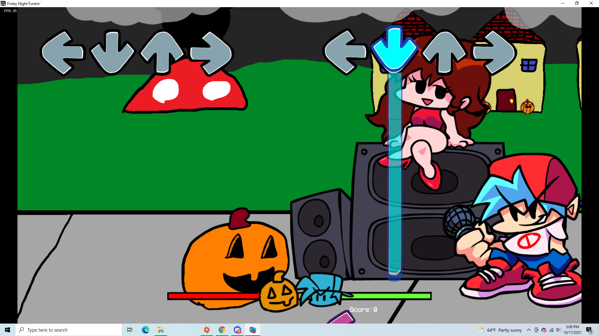 VS PAINT 3D PUMPKIN [Friday Night Funkin'] [Mods]