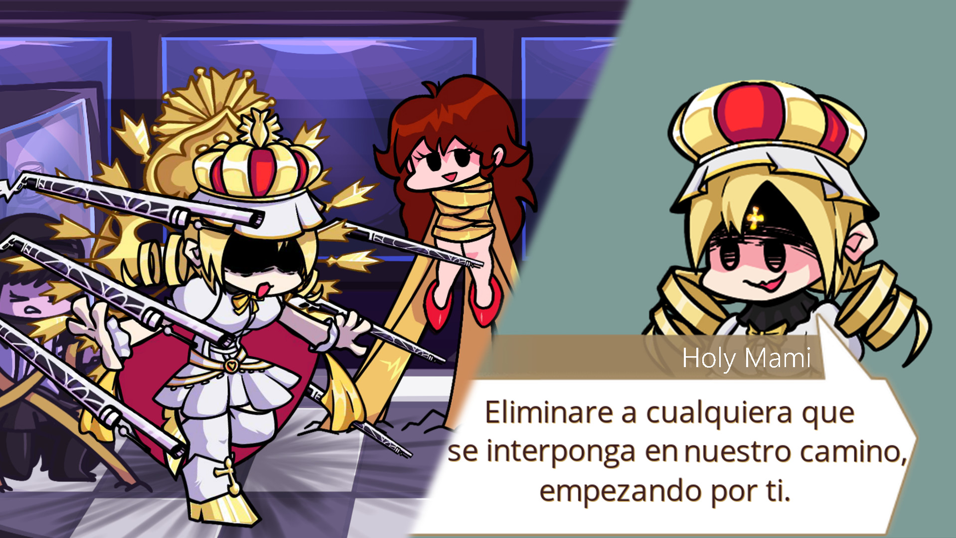 FNF - VS Mami Mod: TRADUCIDO AL ESPAÑOL-LATINO Mod for Friday Night Funkin' | FNF Mods