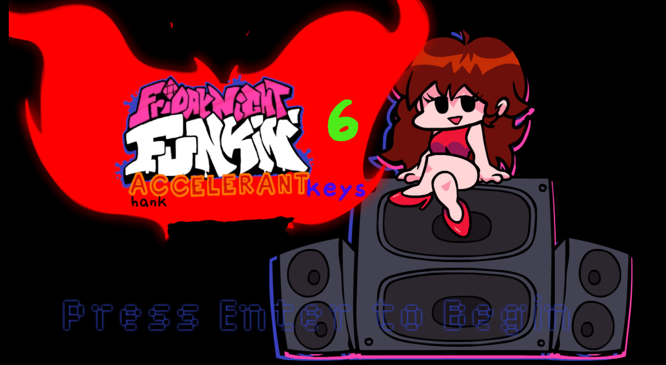 Accelerant hank with extra keys! Mod for Friday Night Funkin' | FNF Mods