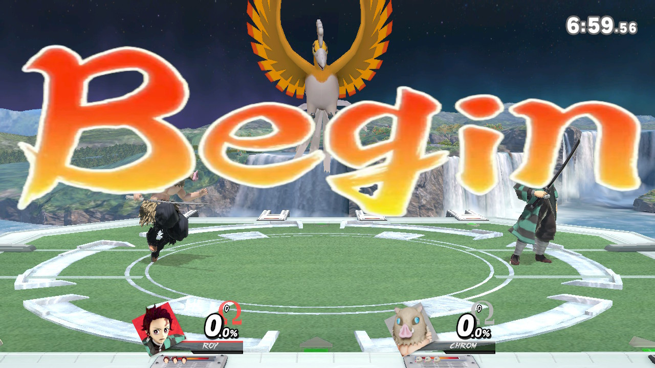 Demon Slayer GUI & Announcer Voice Mod for Super Smash Bros. Ultimate ...