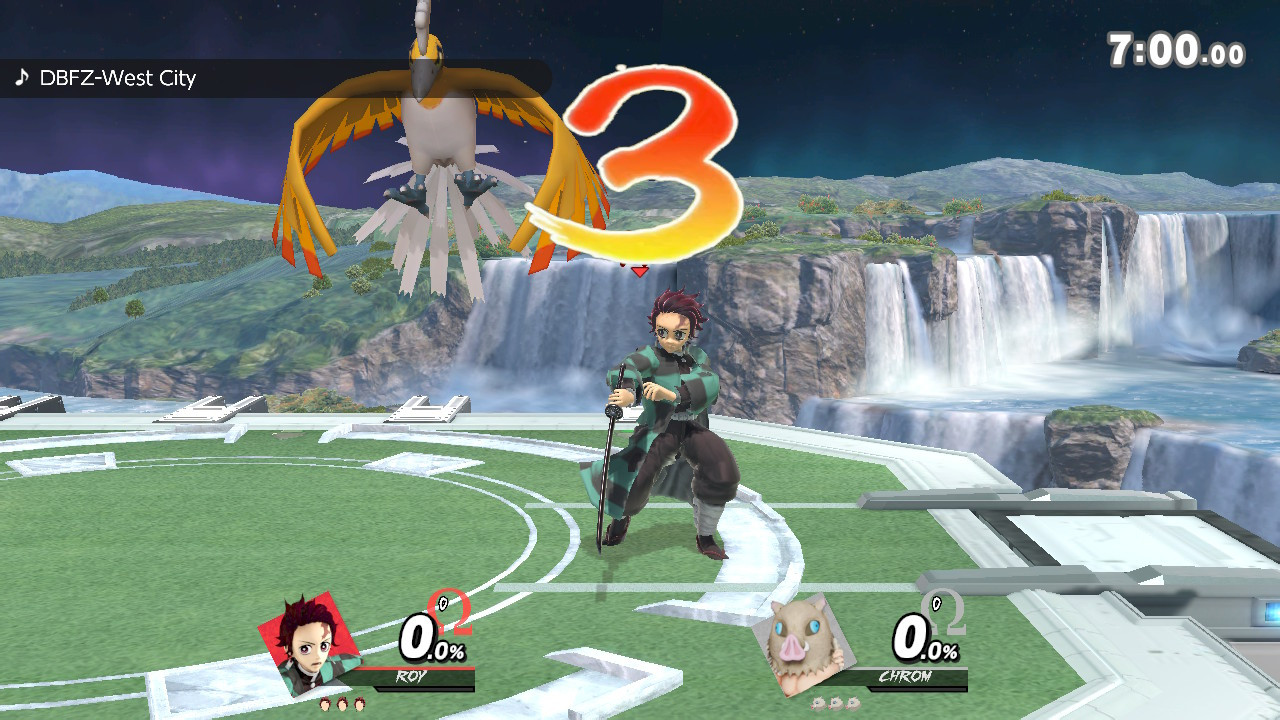 Demon Slayer GUI & Announcer Voice Mod for Super Smash Bros. Ultimate ...