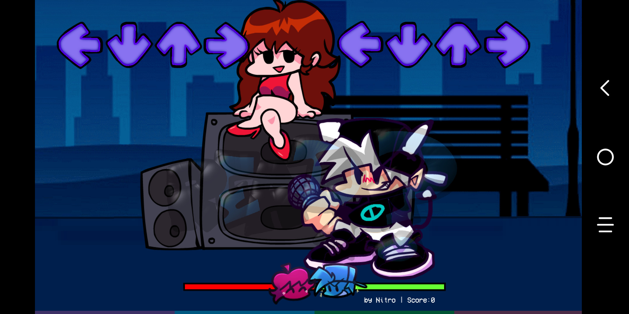 Demon BF By ElQueX Mod for Friday Night Funkin' | FNF Mods