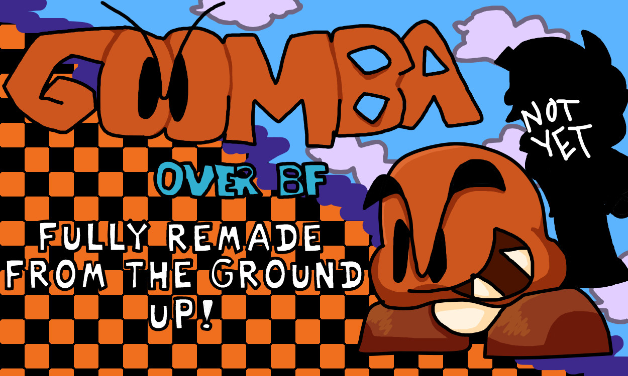 Goomba Over Boyfriend (OVERHAUL UPDATE) Mod for Friday Night Funkin ...