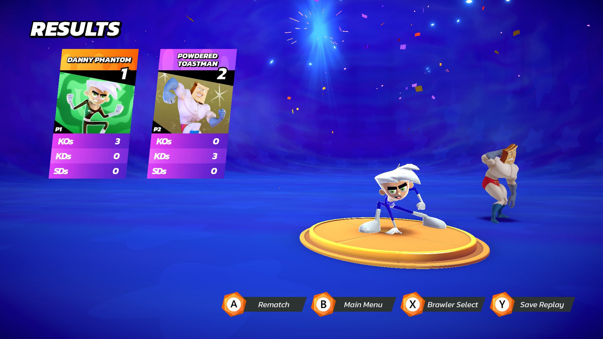 Fantastic Four Danny Phantom [Nickelodeon All-Star Brawl] [Mods]