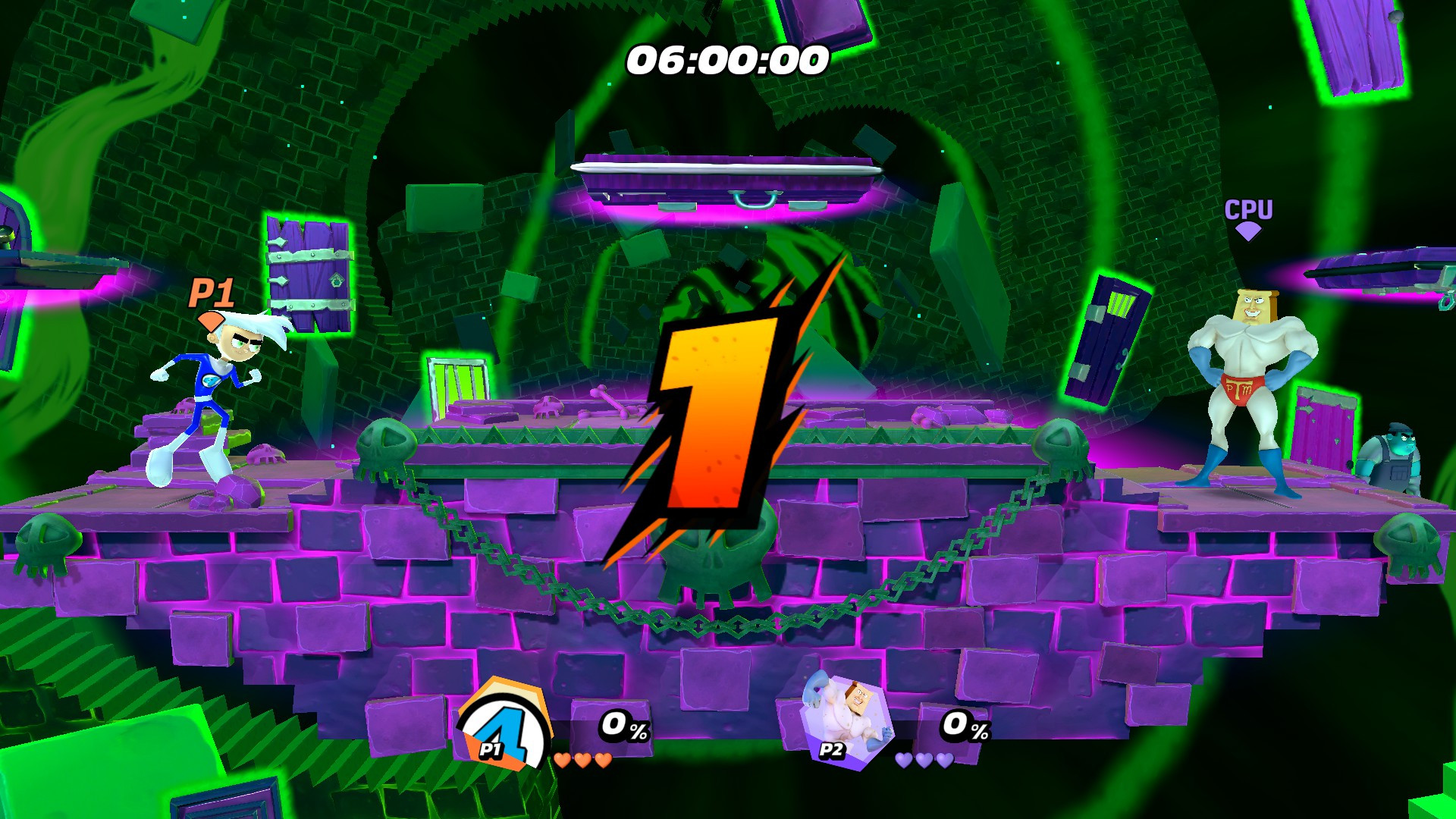 Fantastic Four Danny Phantom [Nickelodeon All-Star Brawl] [Mods]