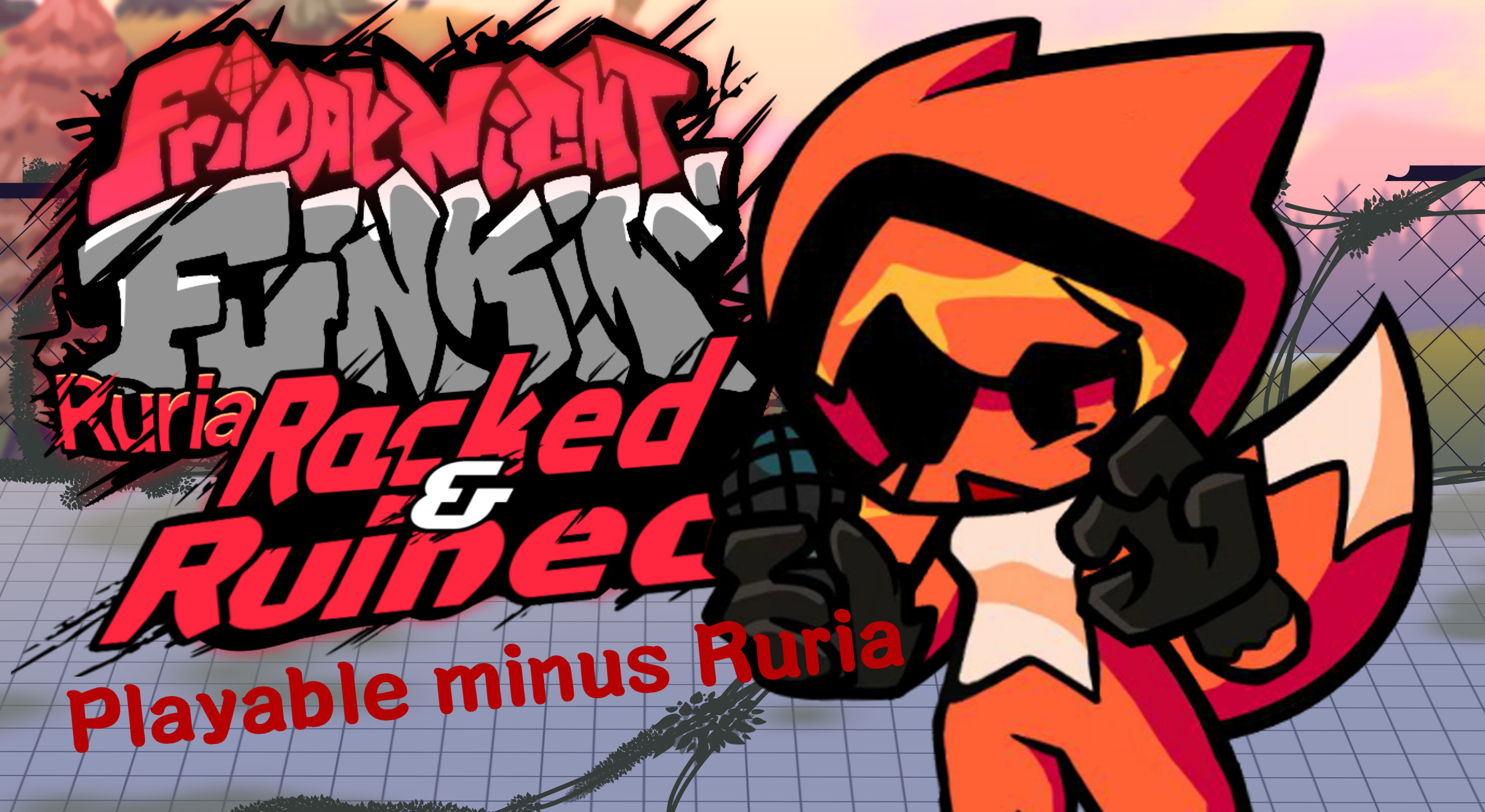 Playable Minus Ruria [Friday Night Funkin'] [Mods]