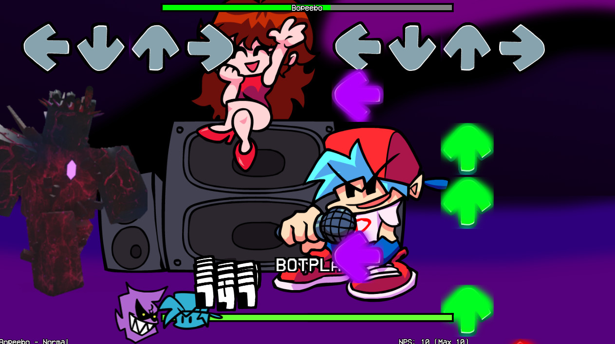 VS Tower Battles Mod for Friday Night Funkin' | FNF Mods