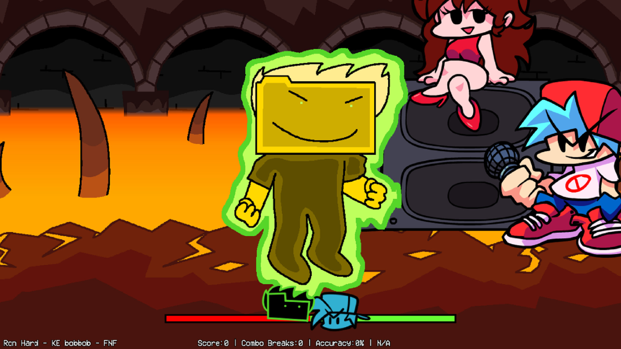 Astral Calamity Ron SkinMod Mod for Friday Night Funkin' | FNF Mods