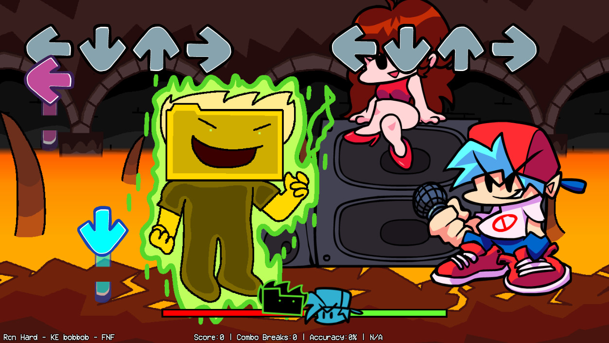 Astral Calamity Ron SkinMod Mod for Friday Night Funkin' | FNF Mods