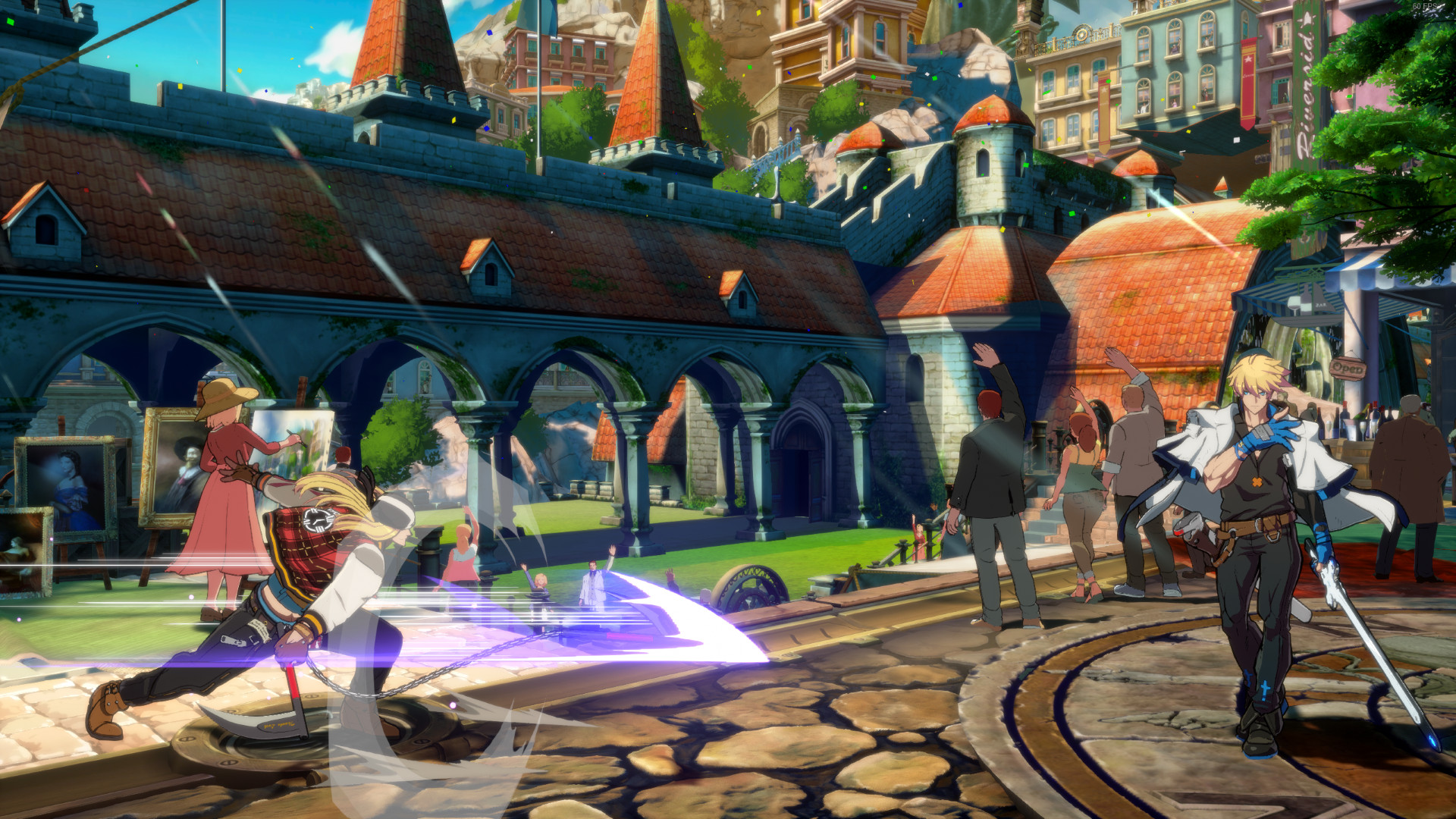 Axl Purple Sickle Effects Mod for GUILTY GEAR -STRIVE- | GGST Mods