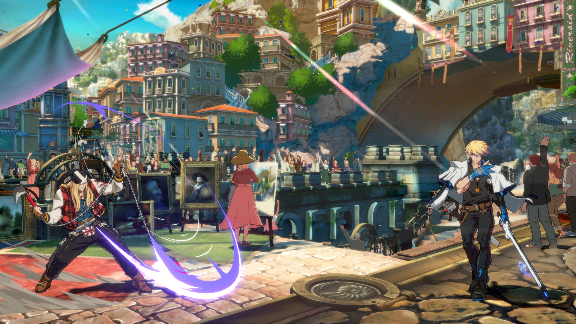 Axl Purple Sickle Effects Mod for GUILTY GEAR -STRIVE- | GGST Mods