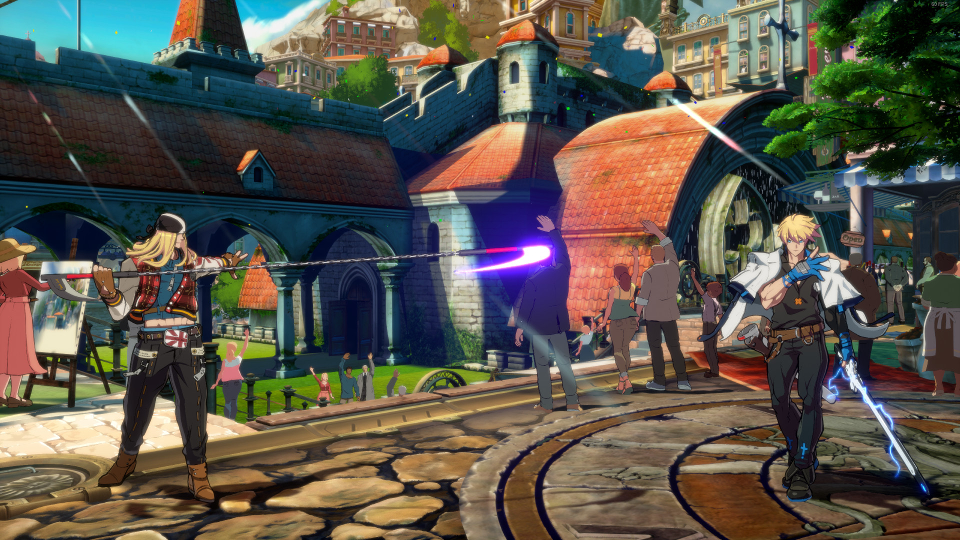 Axl Purple Sickle Effects Mod for GUILTY GEAR -STRIVE- | GGST Mods