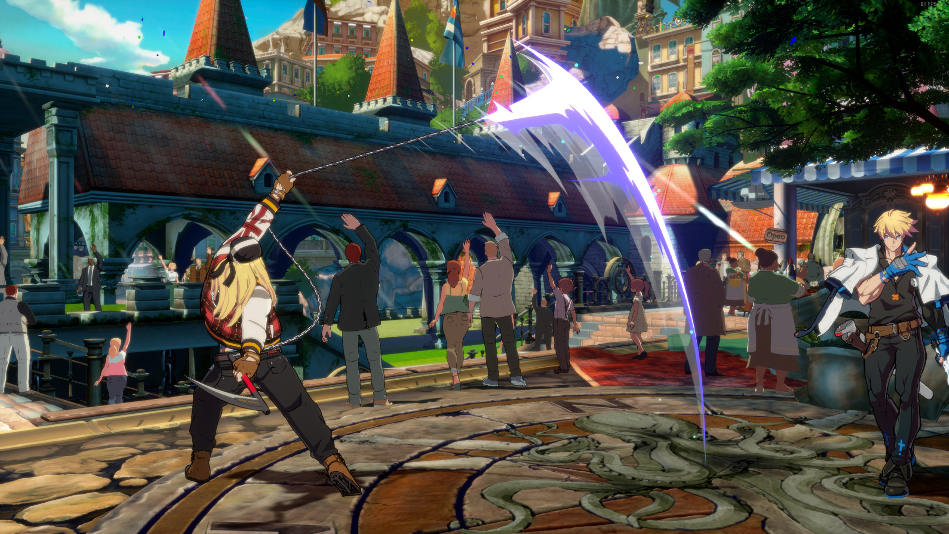 Axl Purple Sickle Effects Mod for GUILTY GEAR -STRIVE- | GGST Mods